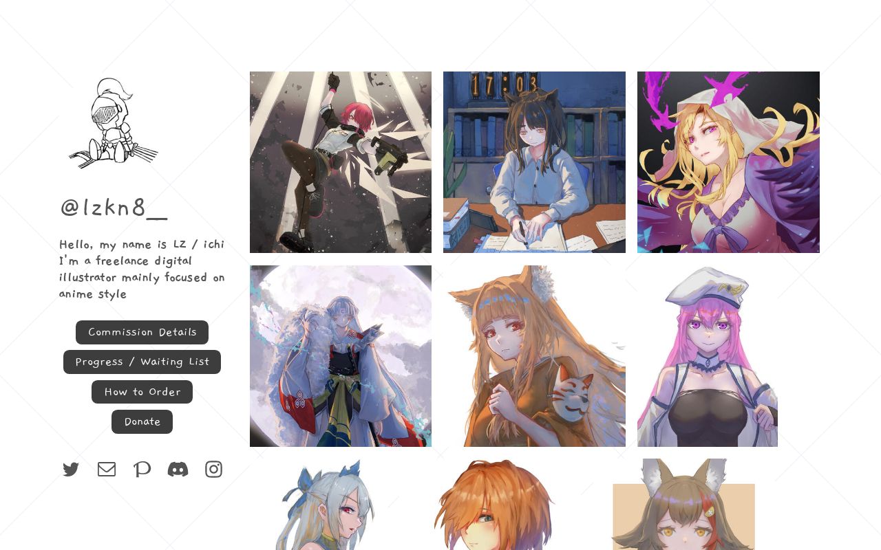 LZKN8 | Commission & Portfolio